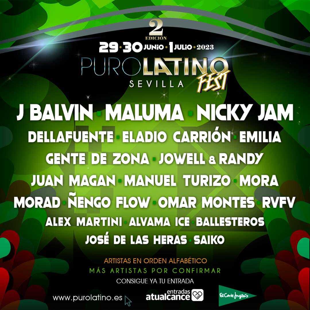 ¡NUEVAS CONFIRMACIONES! - Puro Latino Sevilla